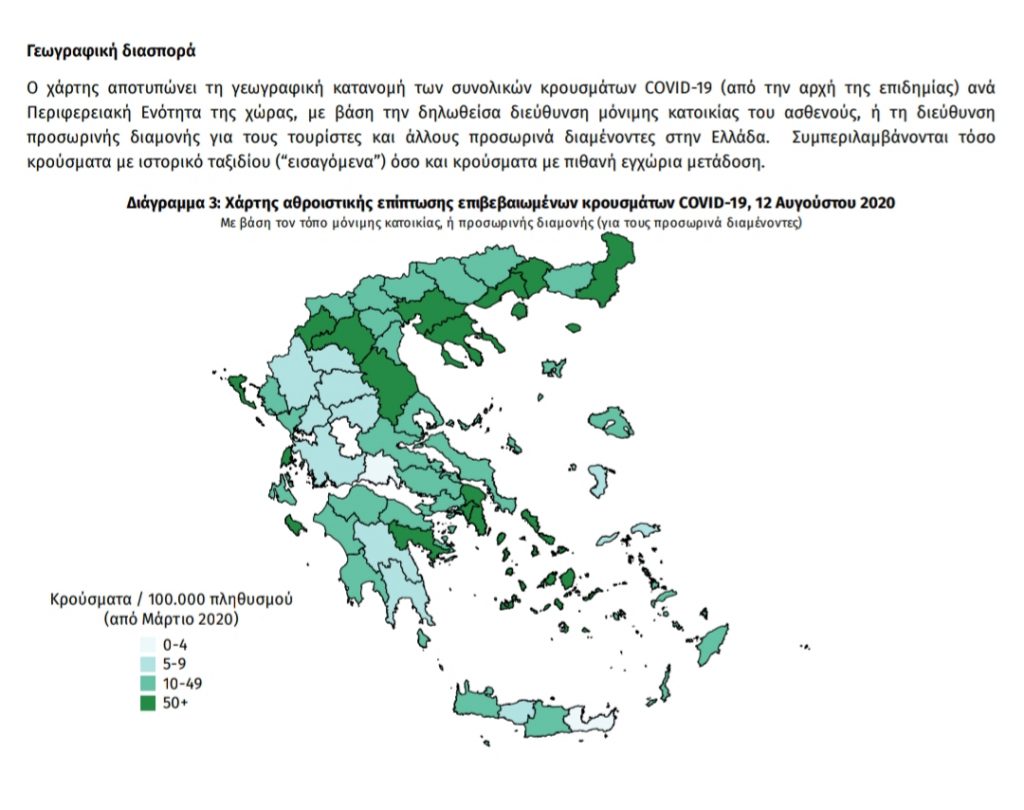 “Έπεσε” και η Λακωνία. 3 κρουσματα Covid 19 ανακοίνωσε ο ΕΟΔΥ ...