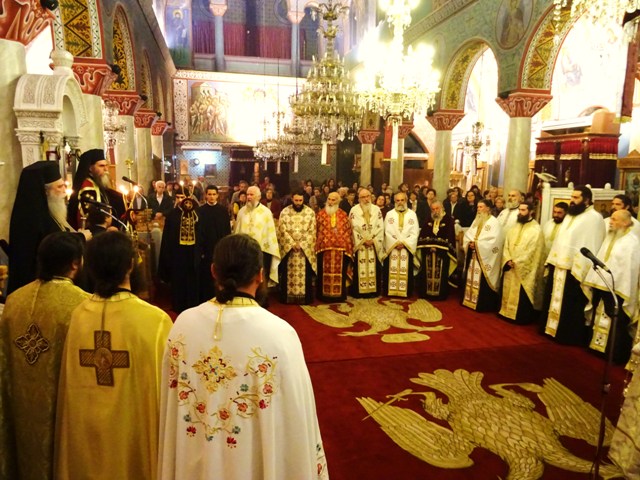 Ιερά Αγρυπνία στον Ι.Ν Οσίου Νίκωνος Σπάρτης : Report24 News